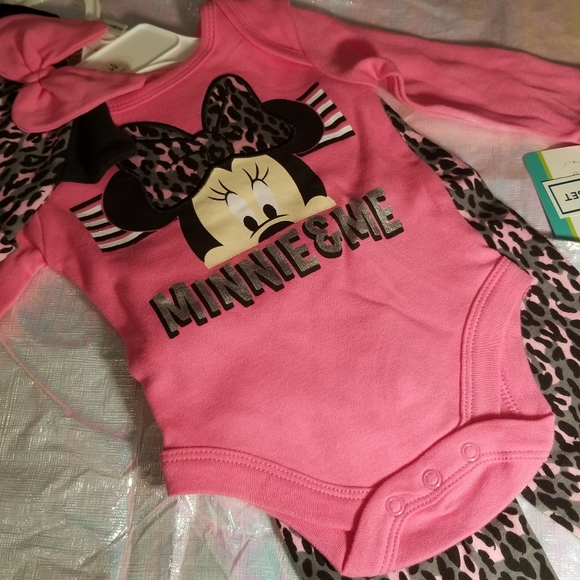 Disney | Matching Sets | Minnie Mouse Animal Print Outfit | Poshmark